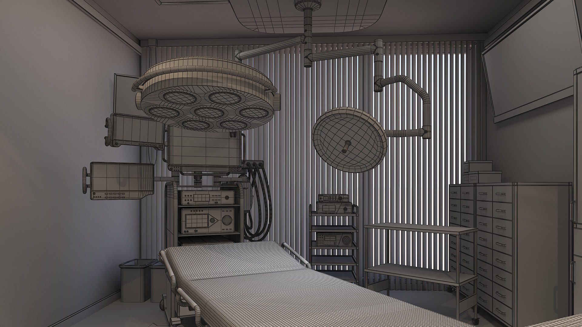 3D General Surgery Room - TurboSquid 2226980