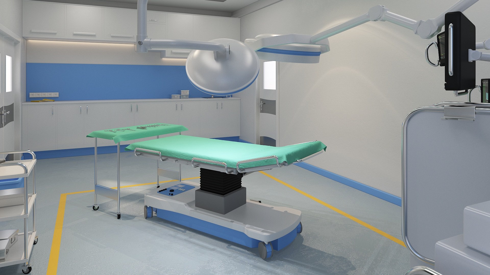 3D General Surgery Room - TurboSquid 2226980