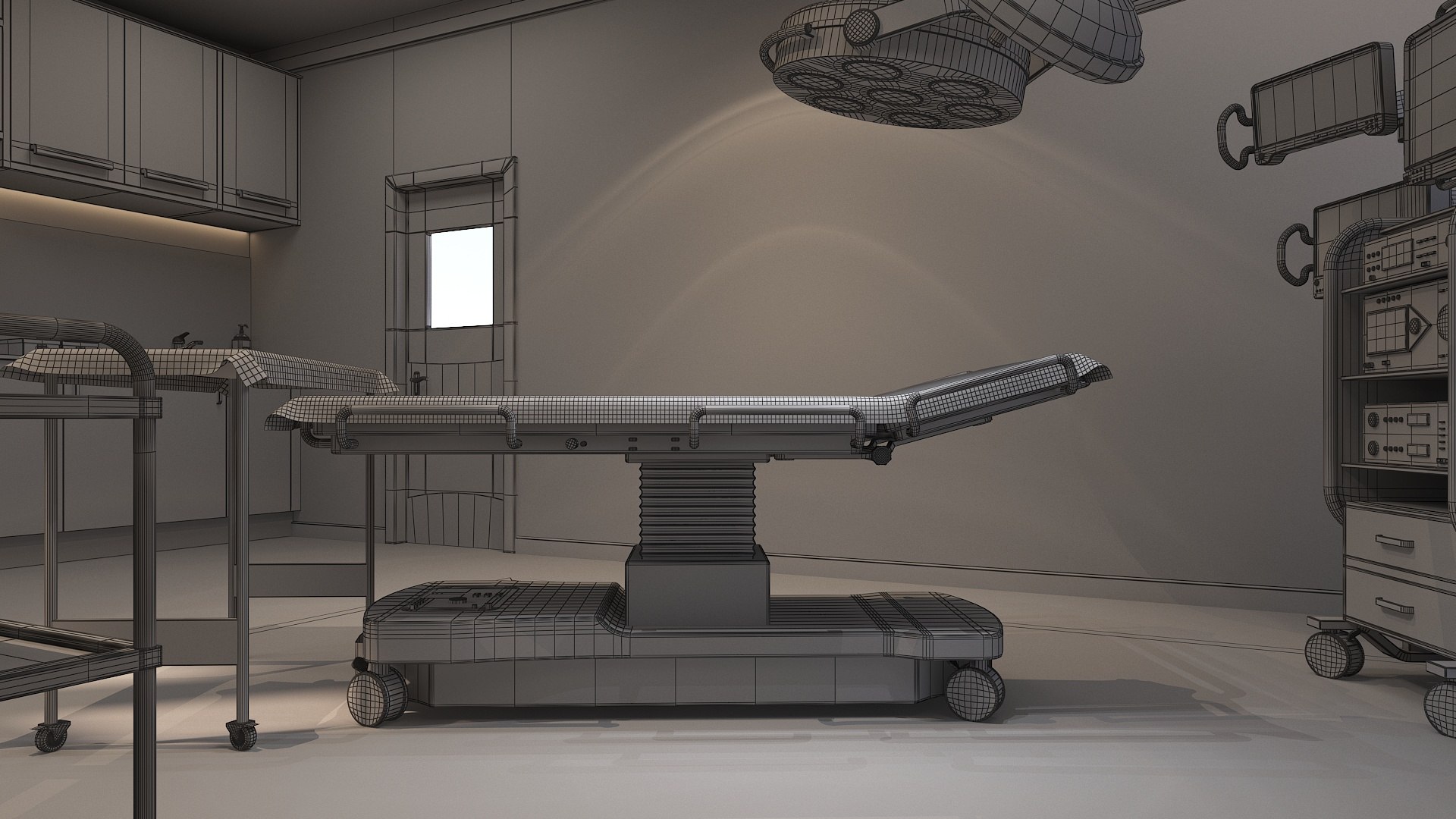 3D General Surgery Room - TurboSquid 2226980