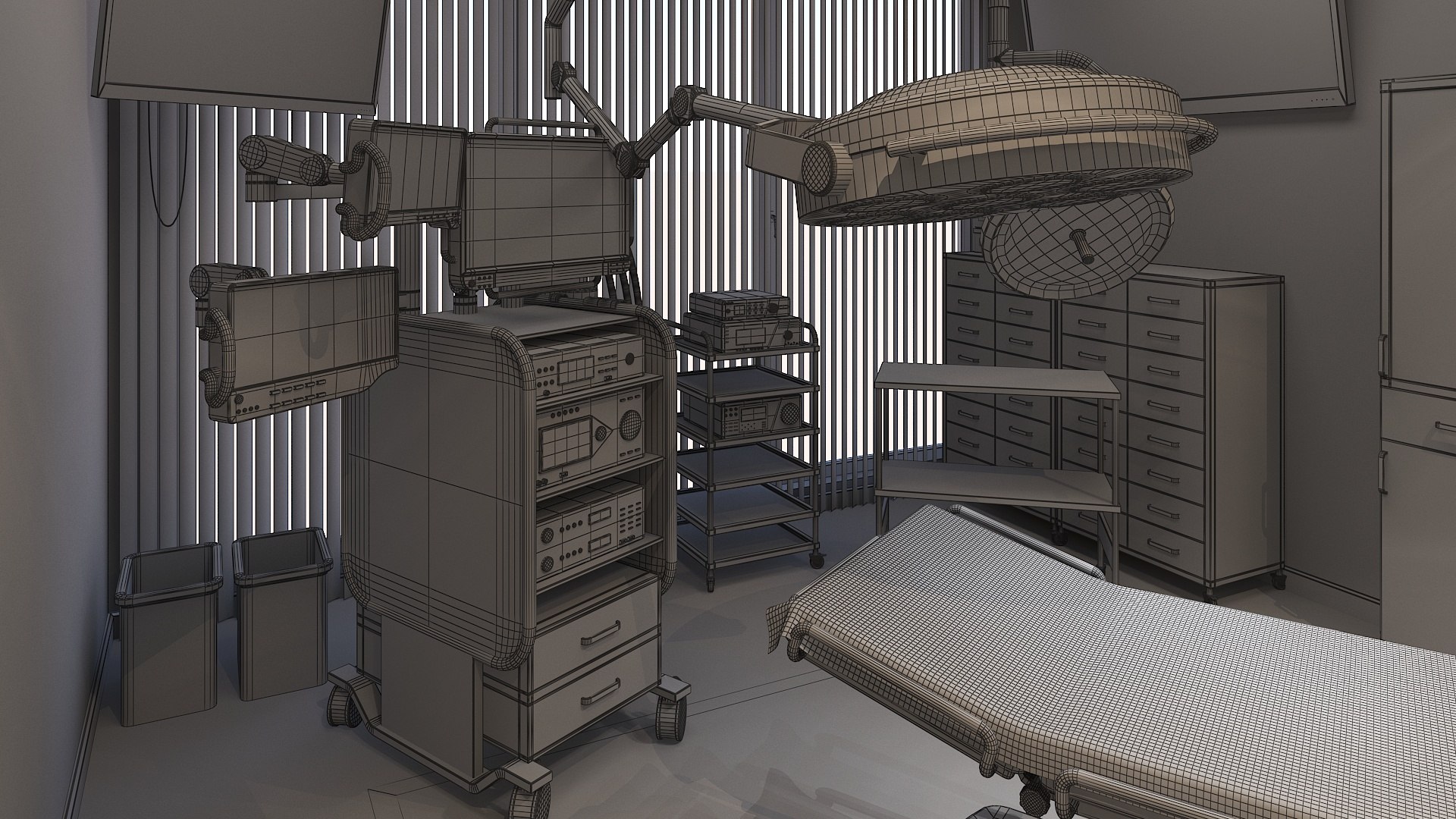 3D General Surgery Room - TurboSquid 2226980