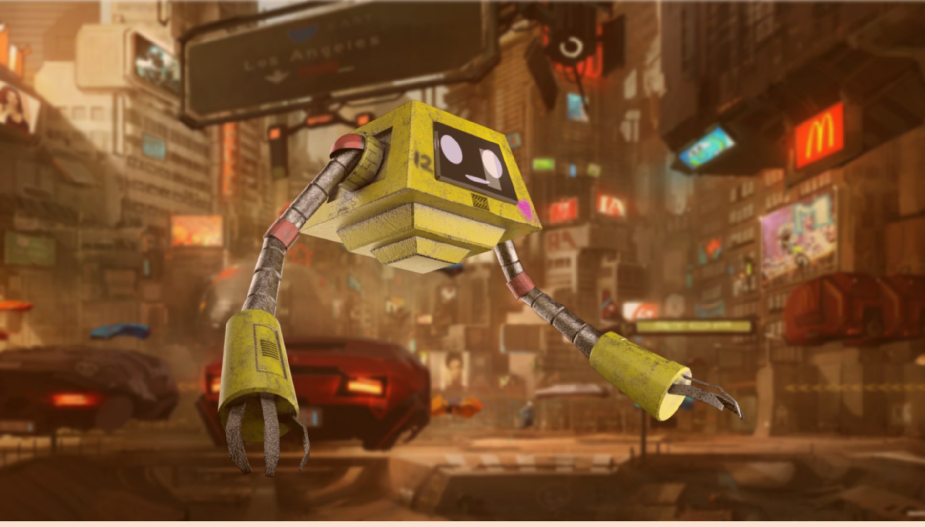 3D Character Robot Model - TurboSquid 1605163