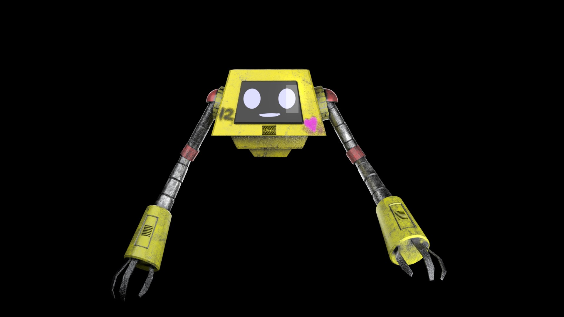 3D Character Robot Model - TurboSquid 1605163