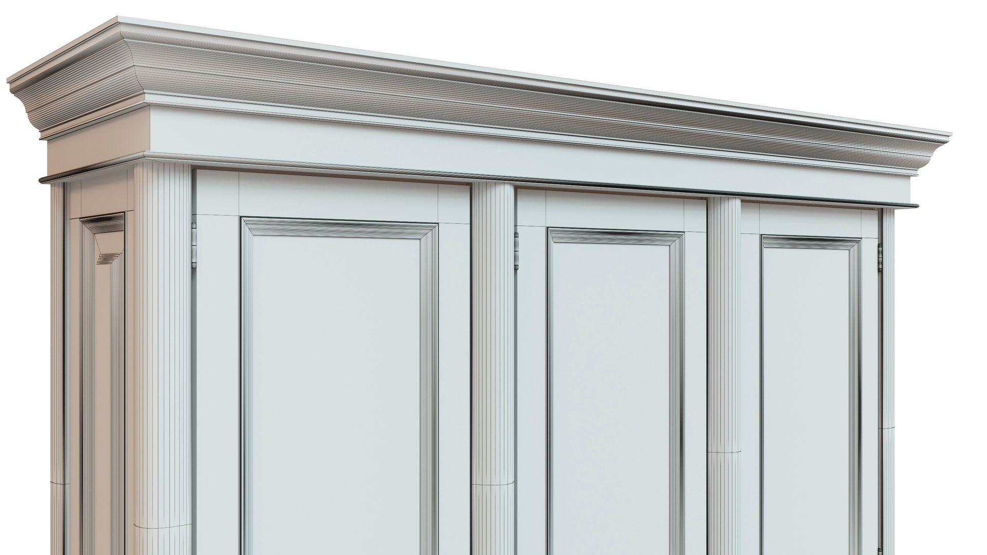 3D Classic Cabinets Model - TurboSquid 1513990