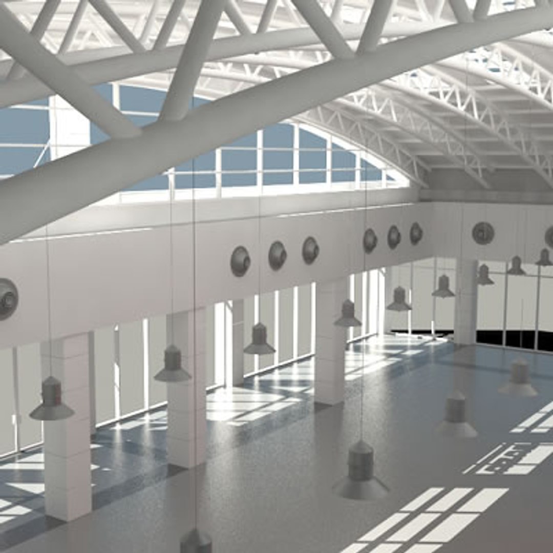 Showroom Interior 3d Model