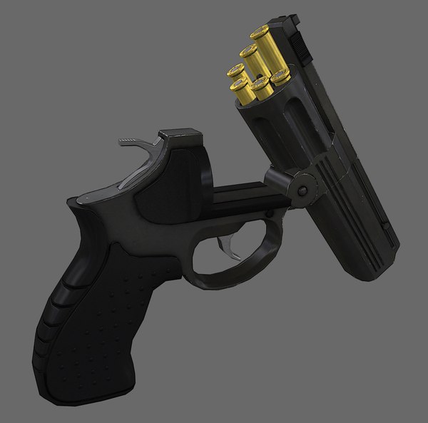 3dsmax mp412 rex revolver