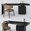 Minotti Carson Writing Desk 3D Model - TurboSquid 1343231