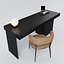 Minotti Carson Writing Desk 3D Model - TurboSquid 1343231