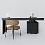 Minotti Carson Writing Desk 3D Model - TurboSquid 1343231
