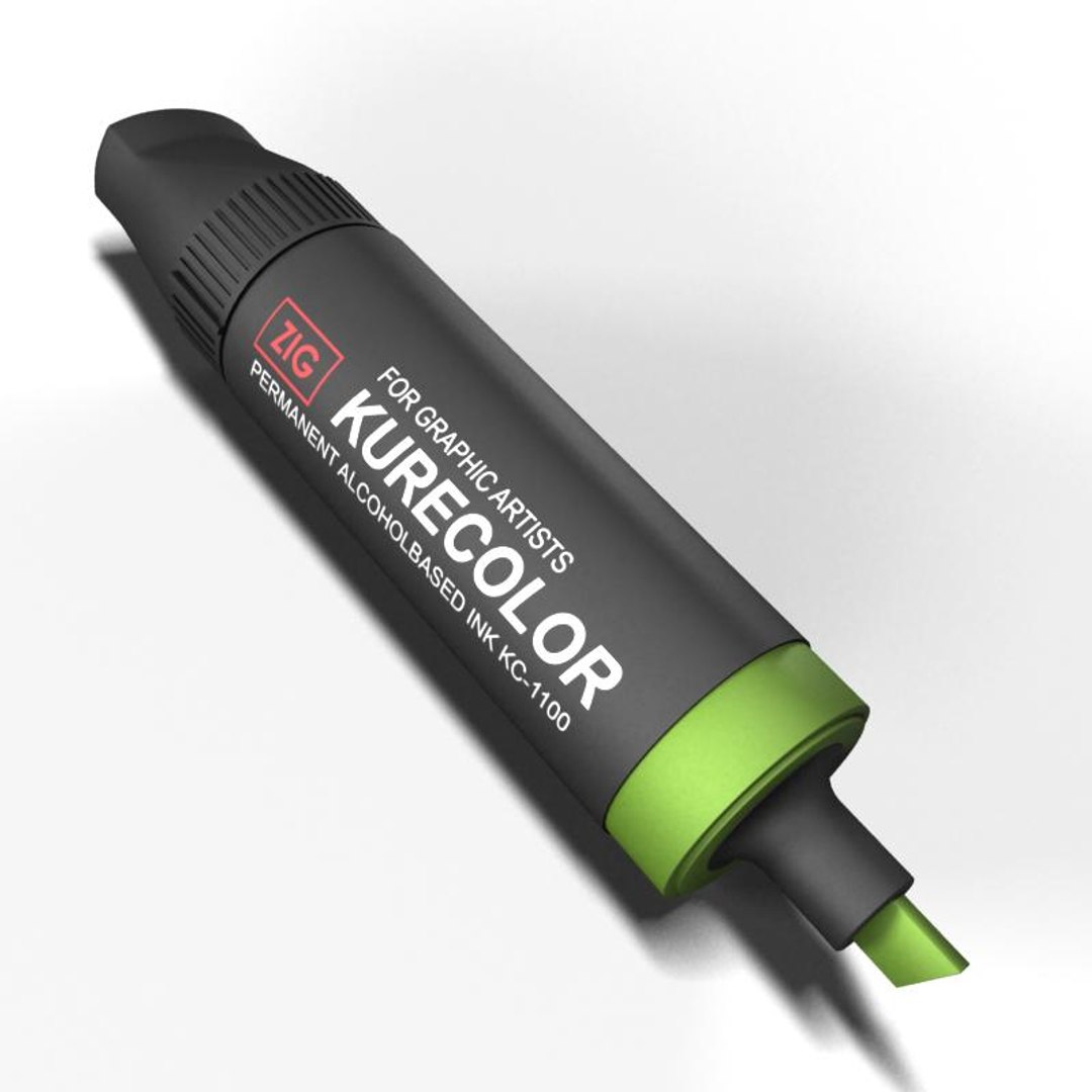Marker Pen 3d Model