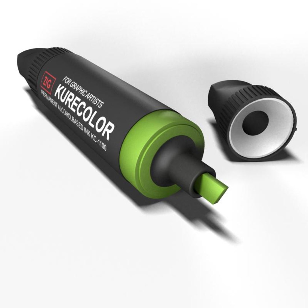 Marker Pen 3d Model