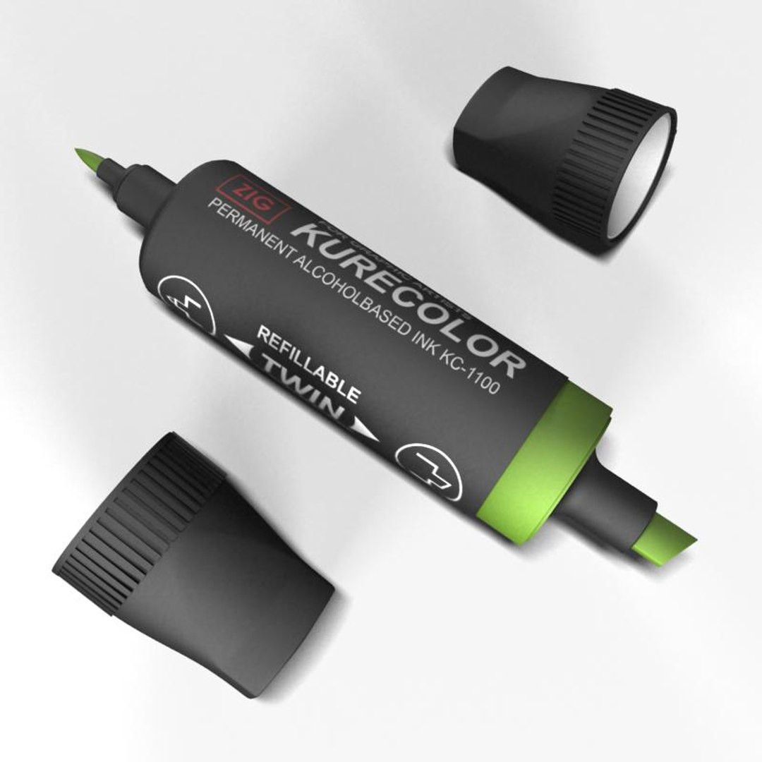 Marker Pen 3d Model