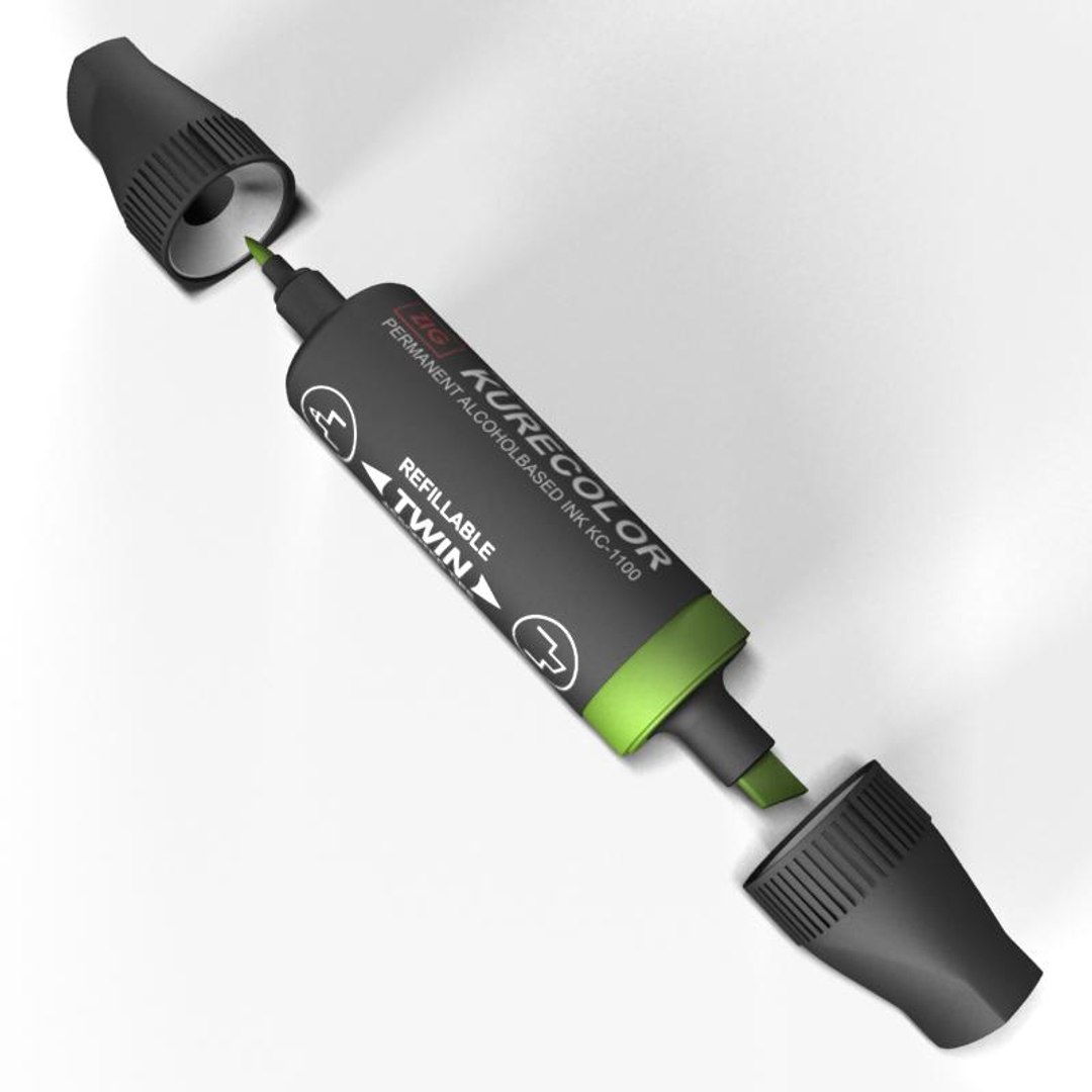 Marker Pen 3d Model