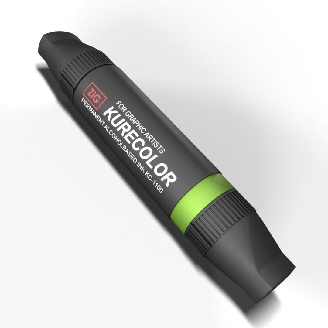 Marker Pen 3d Model