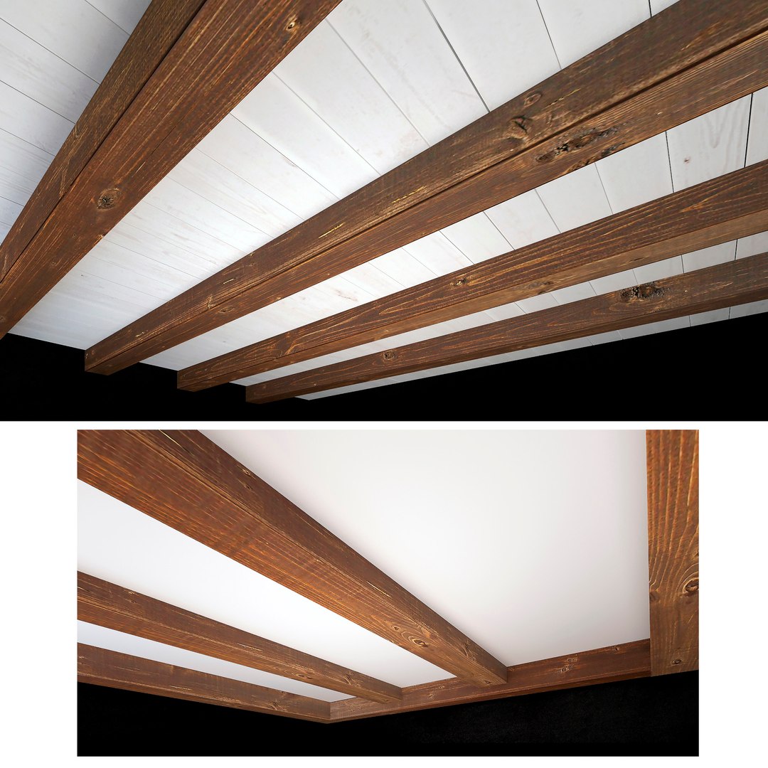 Wooden Ceiling 3 3D - TurboSquid 1371420