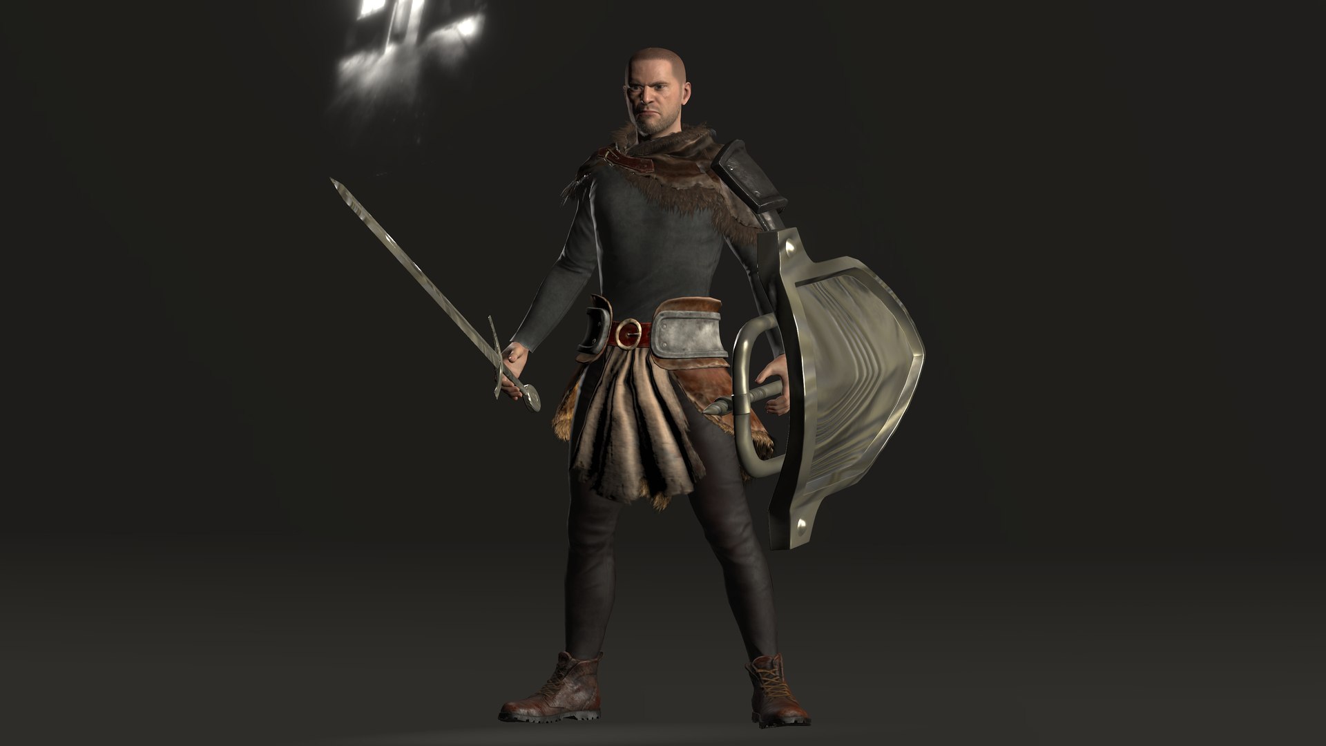 3D Medieval Warrior model - TurboSquid 2141788