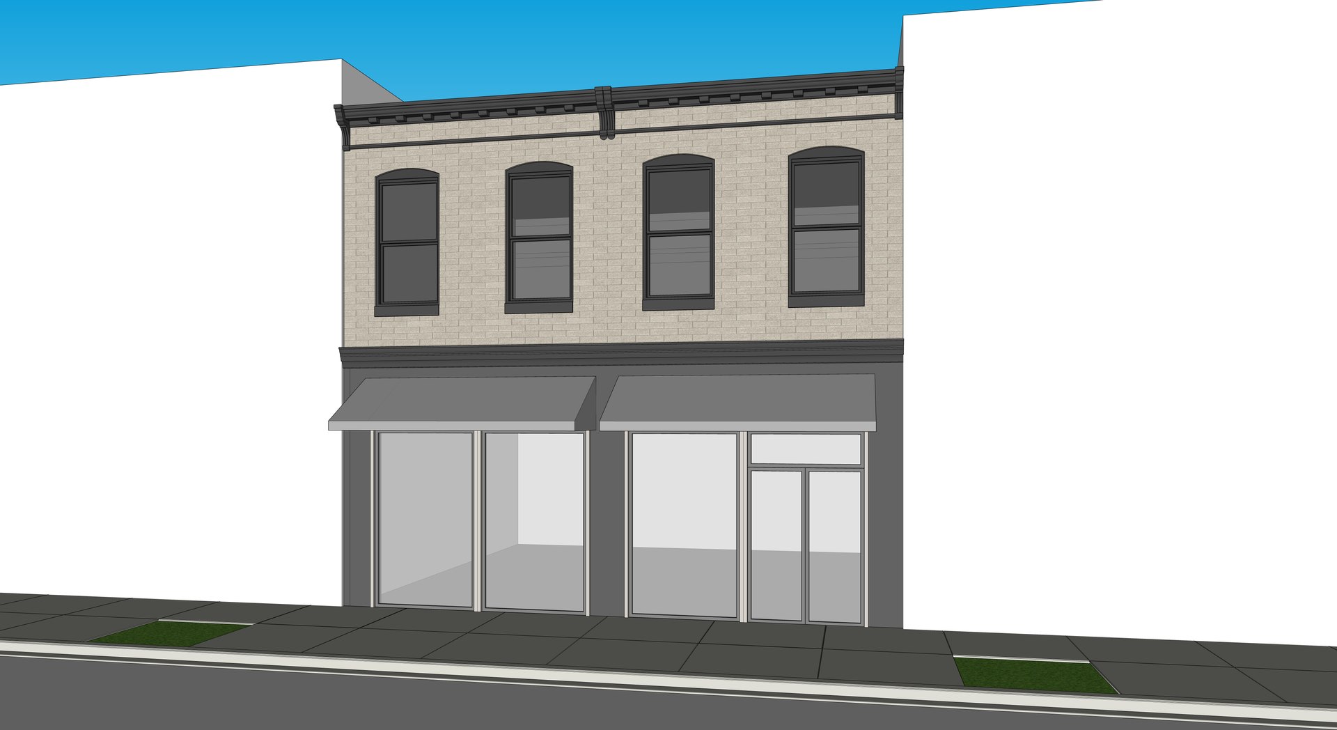 00-34-Exterior Shop 3D - TurboSquid 2079306