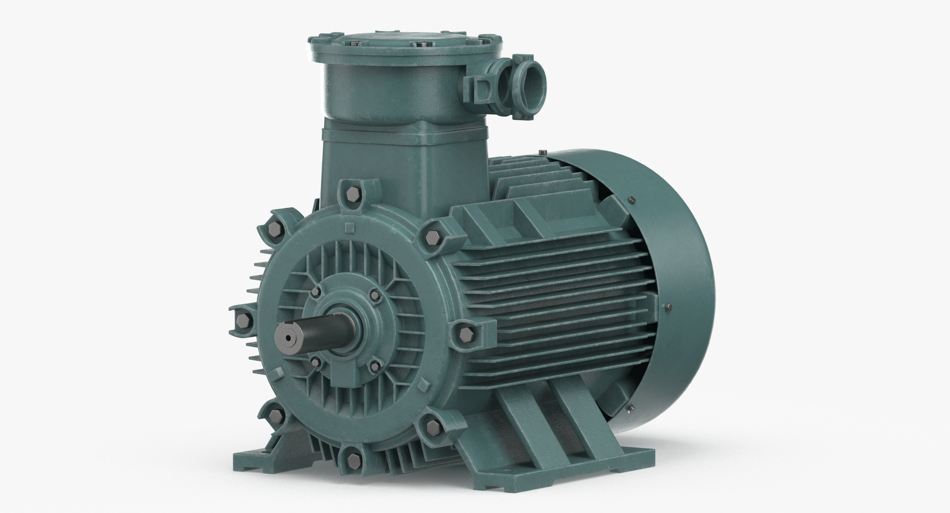 AC Motor Generator Clean 3D Model - TurboSquid 1903119