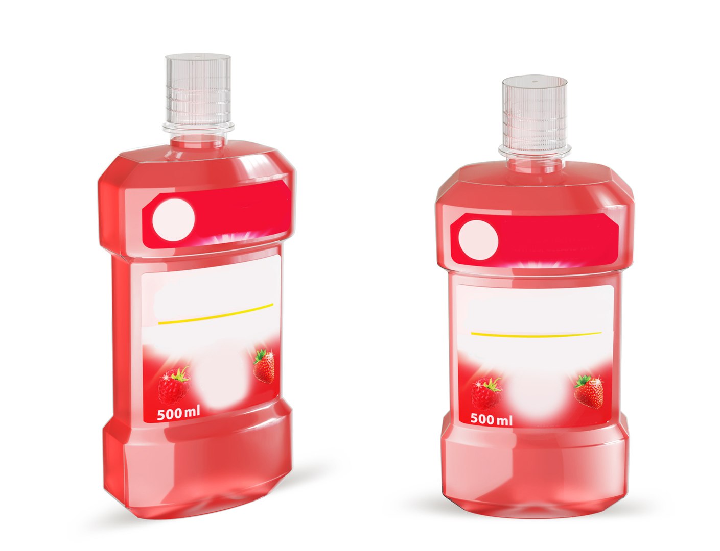 250ML Mouthwash 3D Model - TurboSquid 2286356