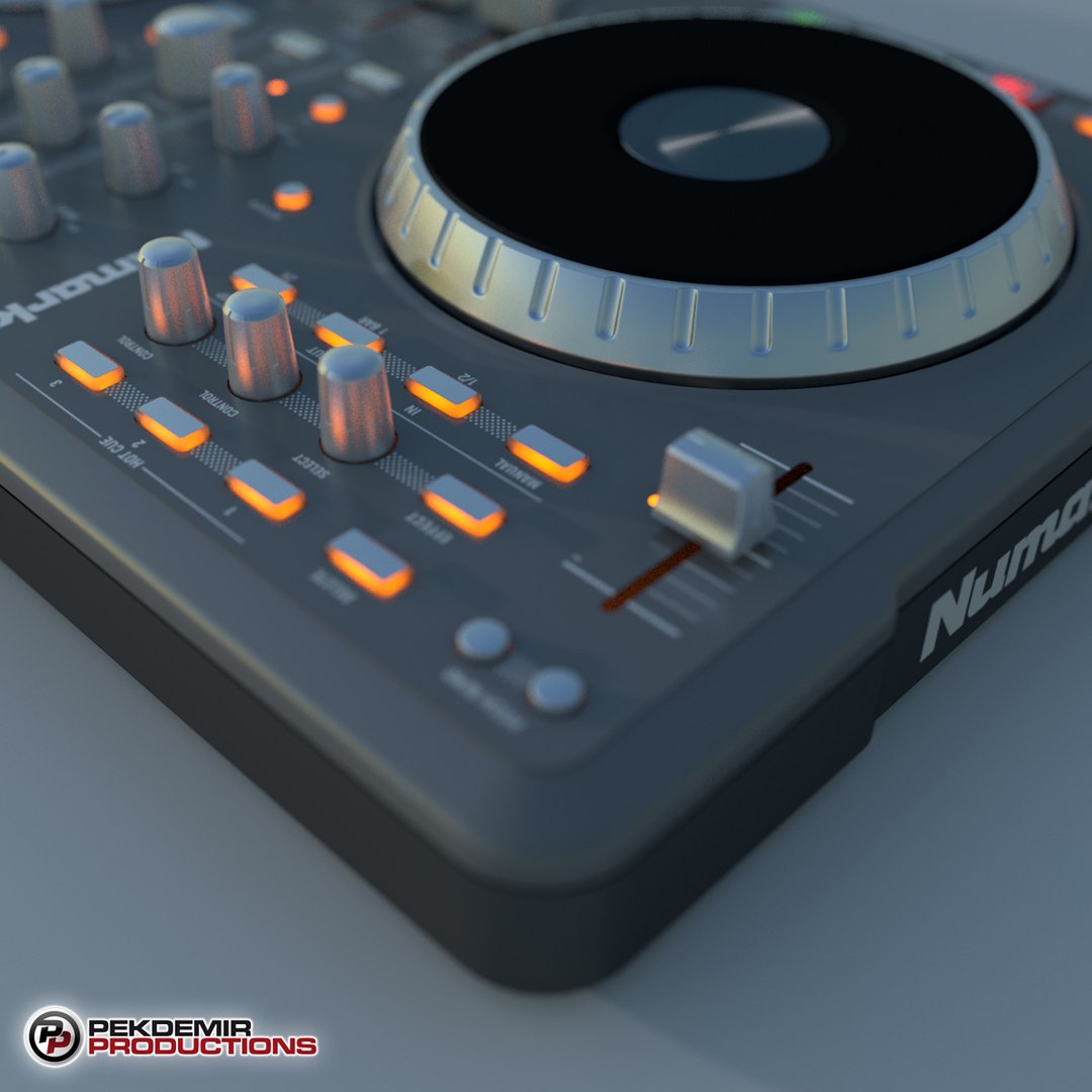 Numark Mixtrack Pro 3d Model