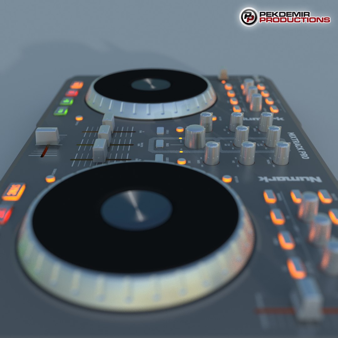 Numark Mixtrack Pro 3d Model