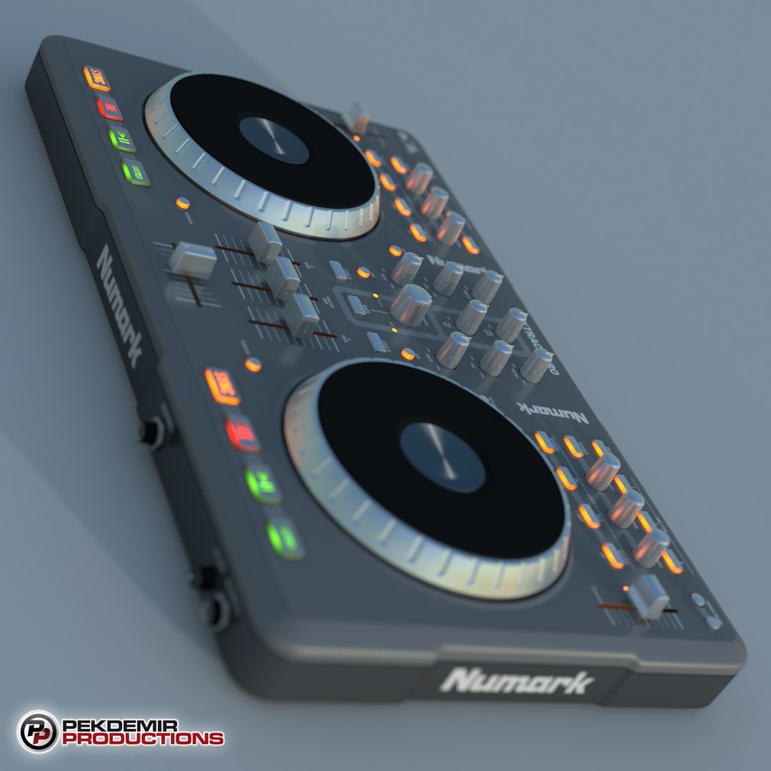 Numark Mixtrack Pro 3d Model