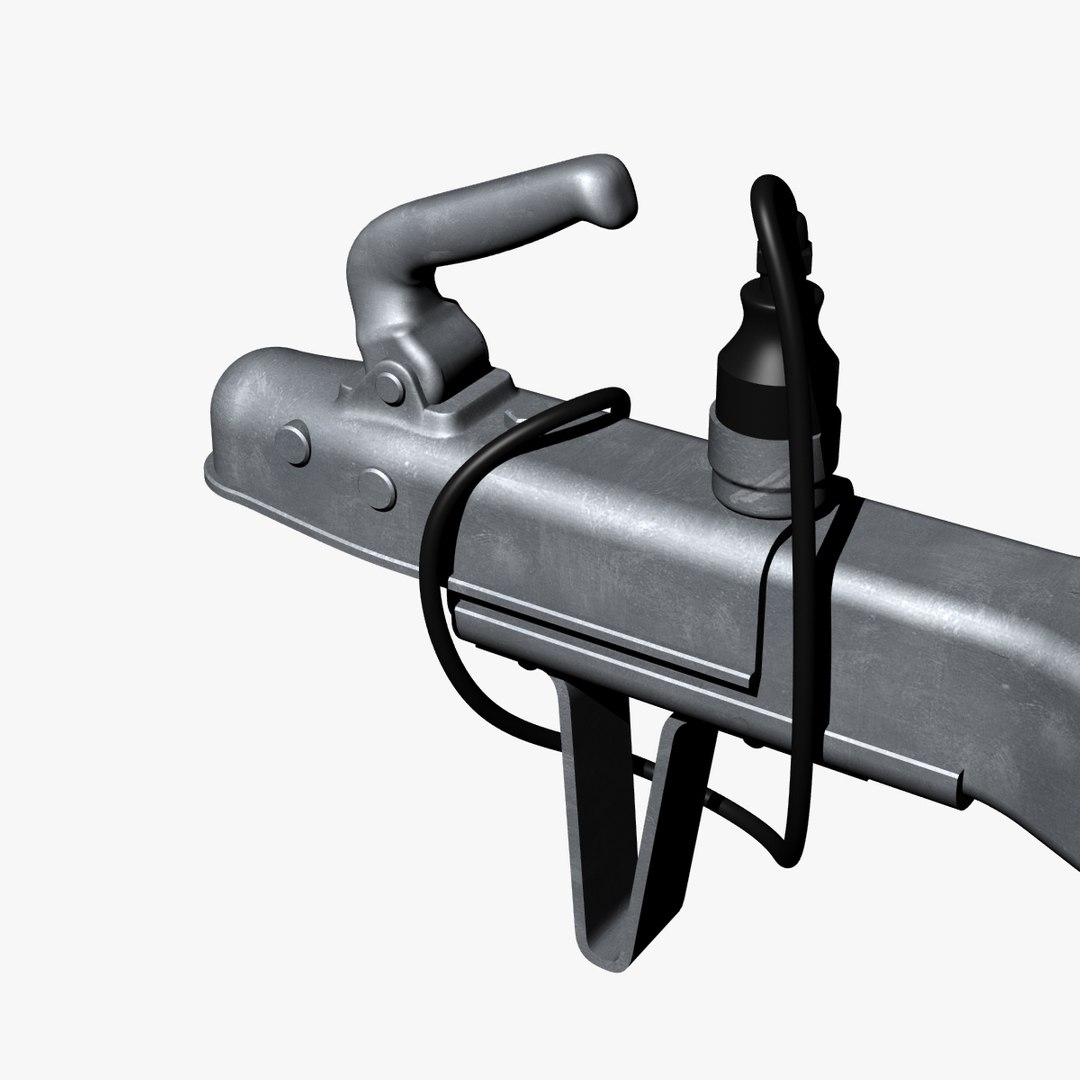 Breakless Car Trailer Hitch 3d 3ds