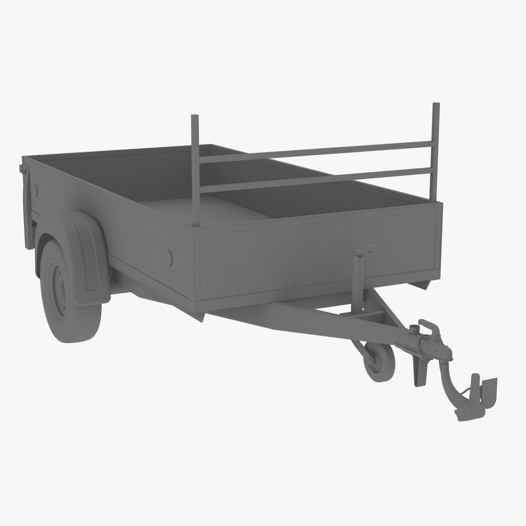 Breakless Car Trailer Hitch 3d 3ds