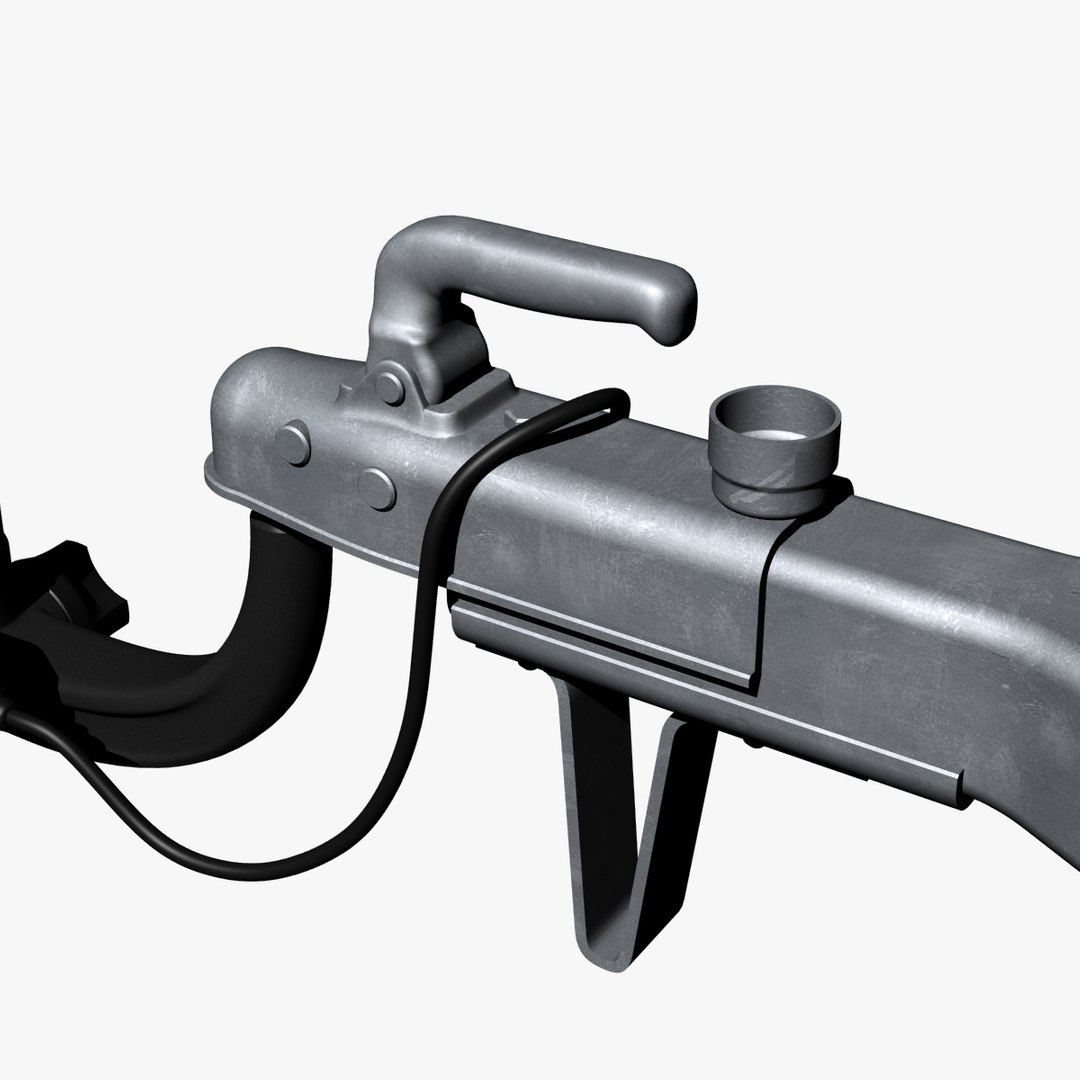 Breakless Car Trailer Hitch 3d 3ds