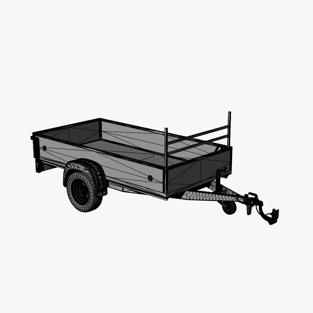 Breakless Car Trailer Hitch 3d 3ds