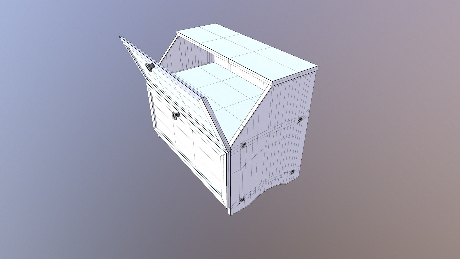 Bamboo Double Layered Bread Box 3D Model - TurboSquid 2023733