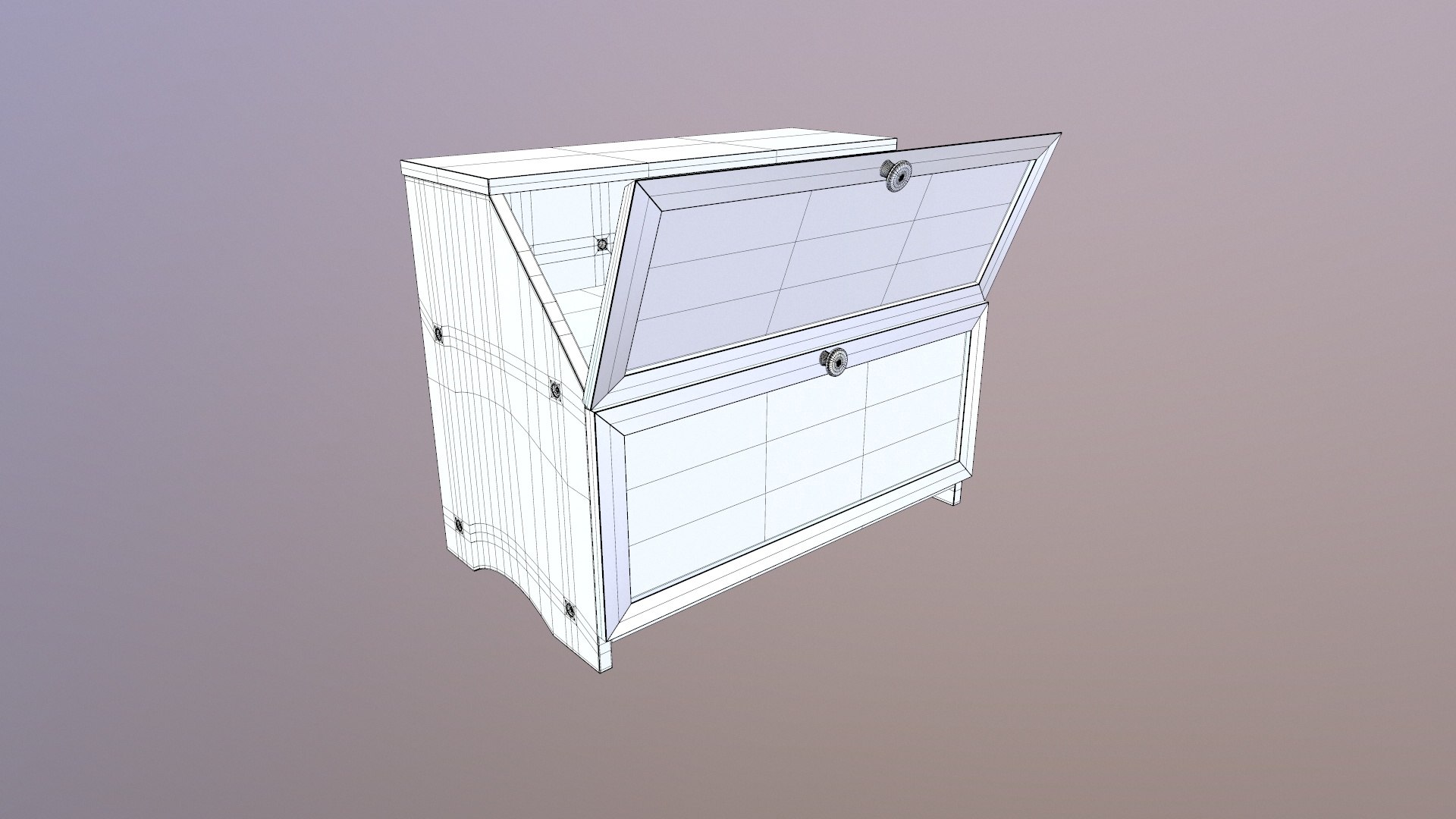 Bamboo Double Layered Bread Box 3D Model - TurboSquid 2023733