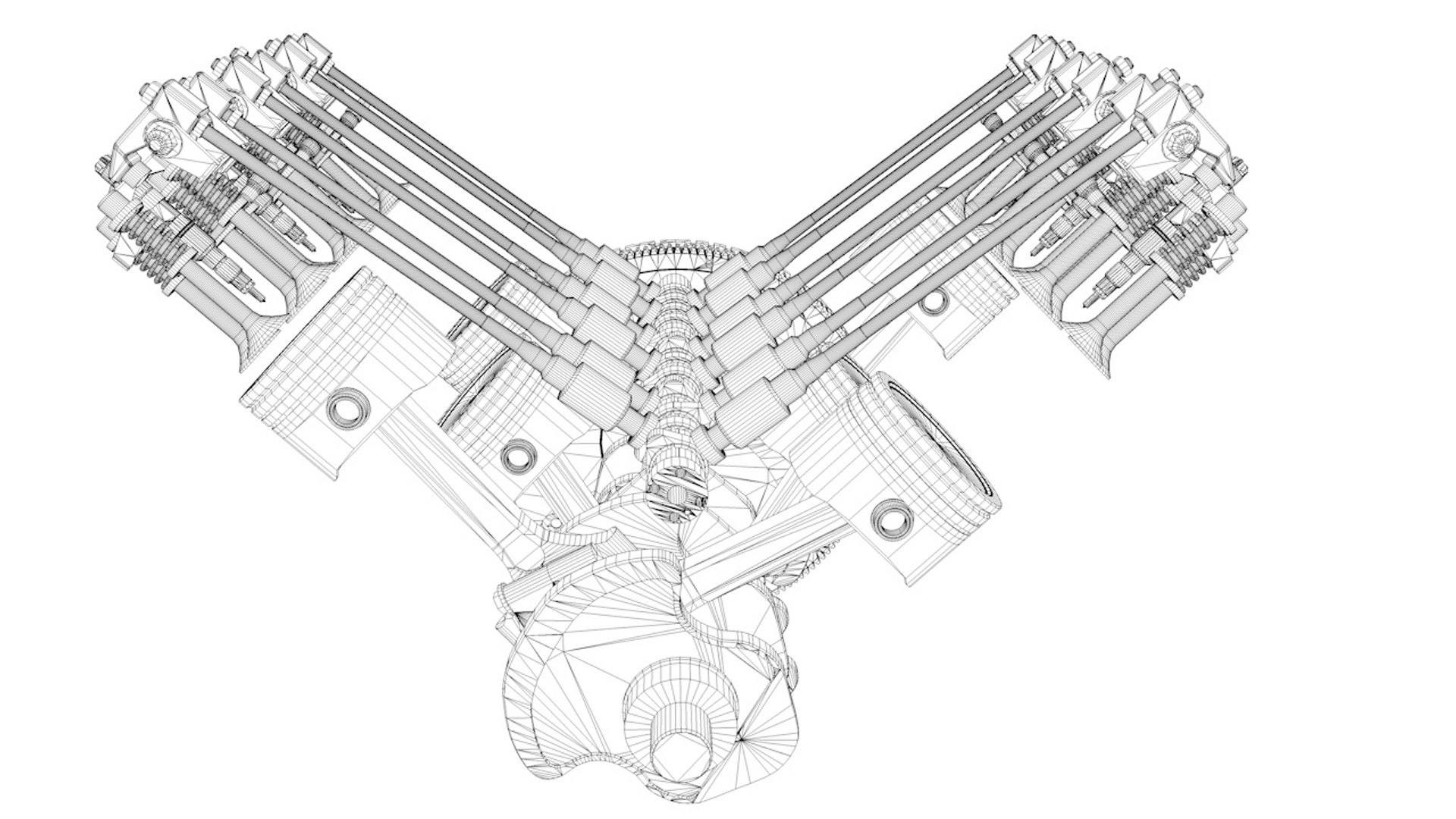 Engine Combustion Internal 3D - TurboSquid 1430230