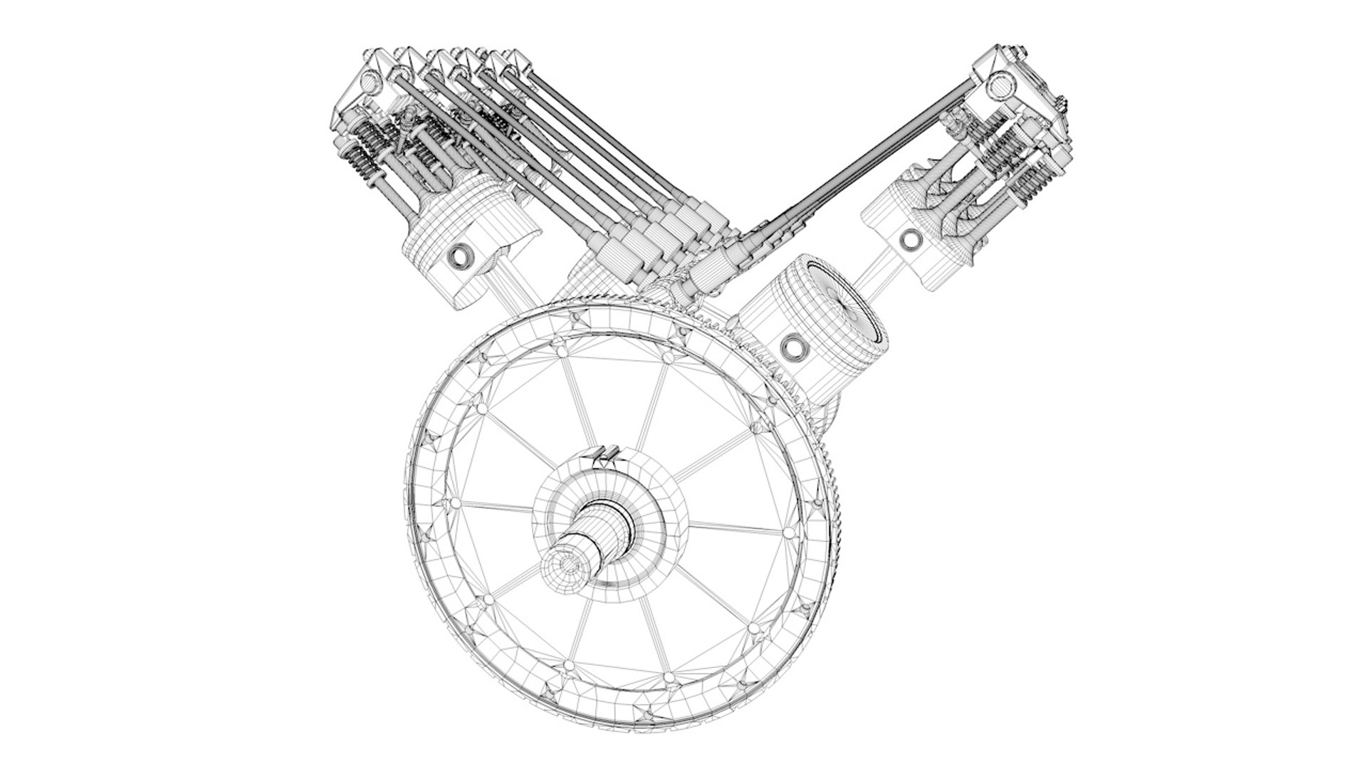 Engine Combustion Internal 3D - TurboSquid 1430230