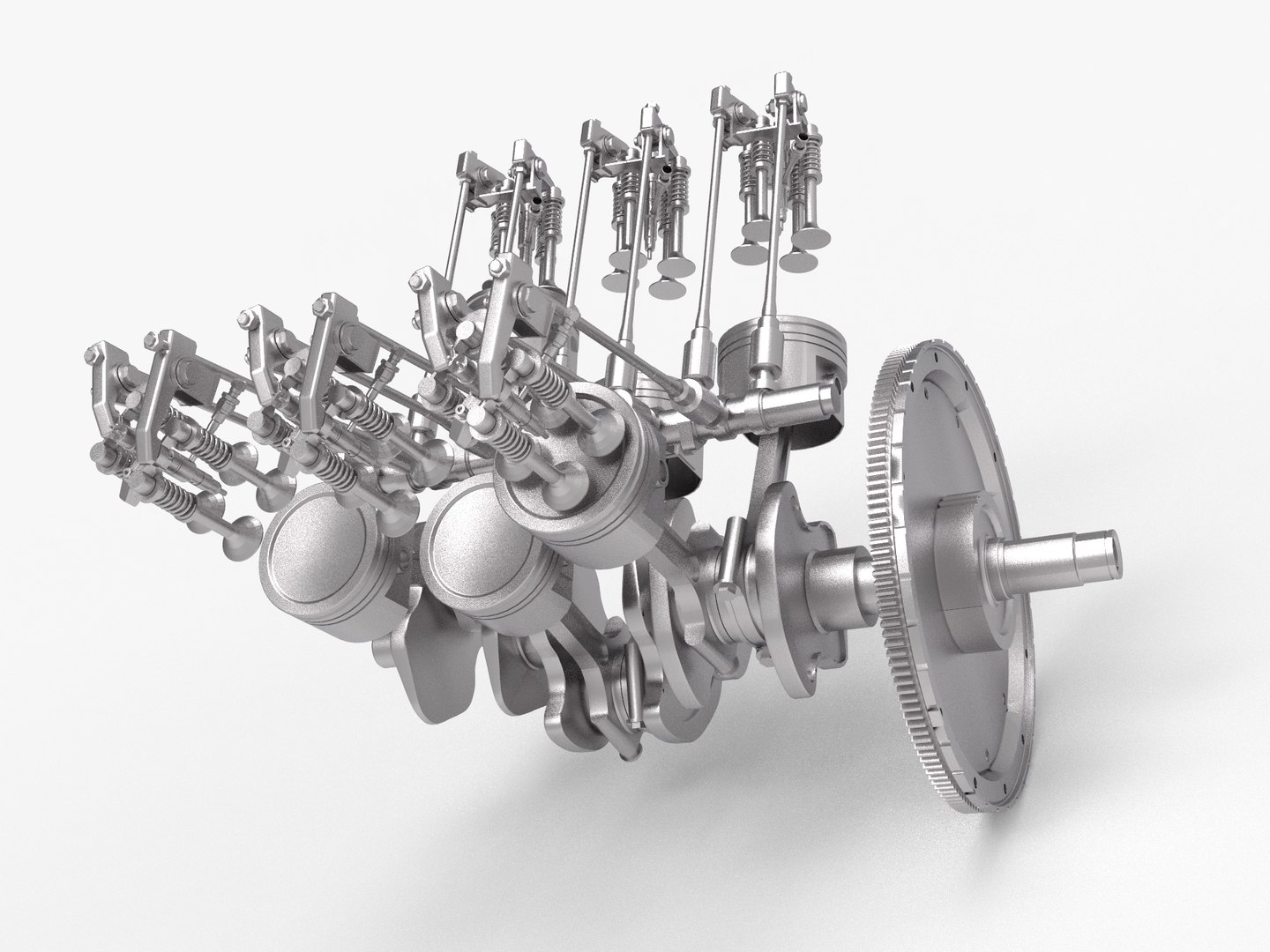 Engine Combustion Internal 3D - TurboSquid 1430230