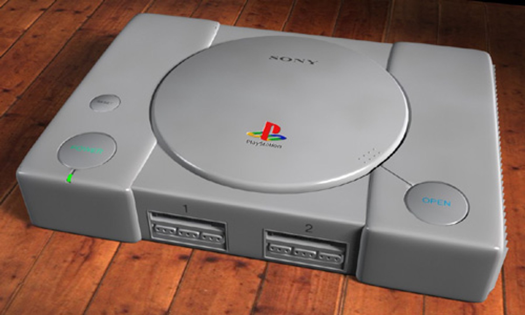 Lightwave Sony Playstation Console