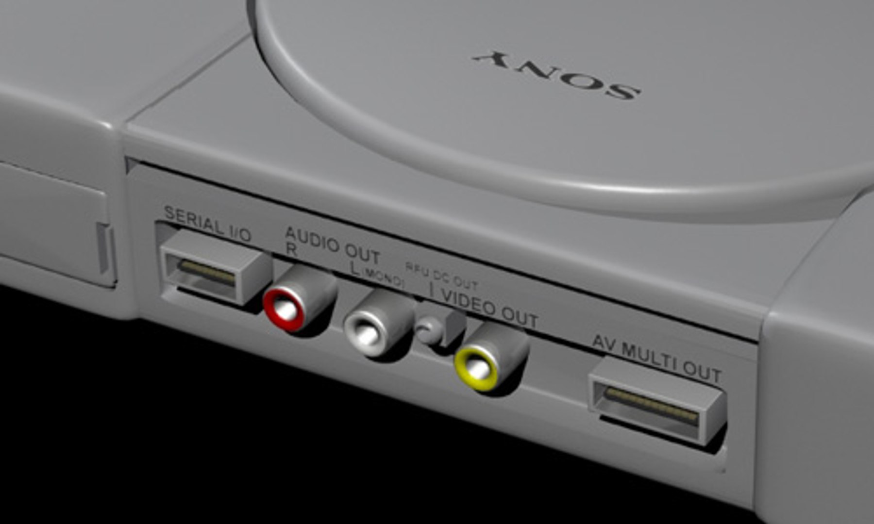 Lightwave Sony Playstation Console