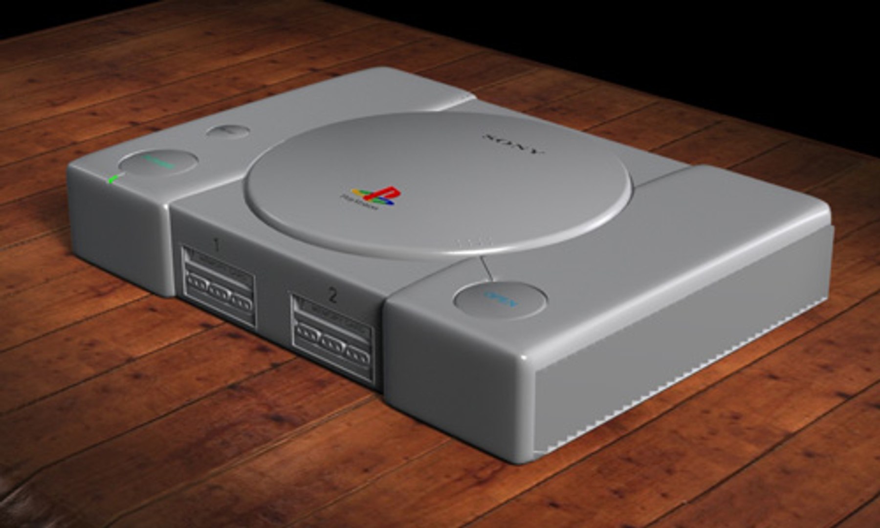 Lightwave Sony Playstation Console