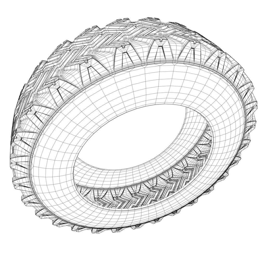 Tire 3D Model - TurboSquid 1702999