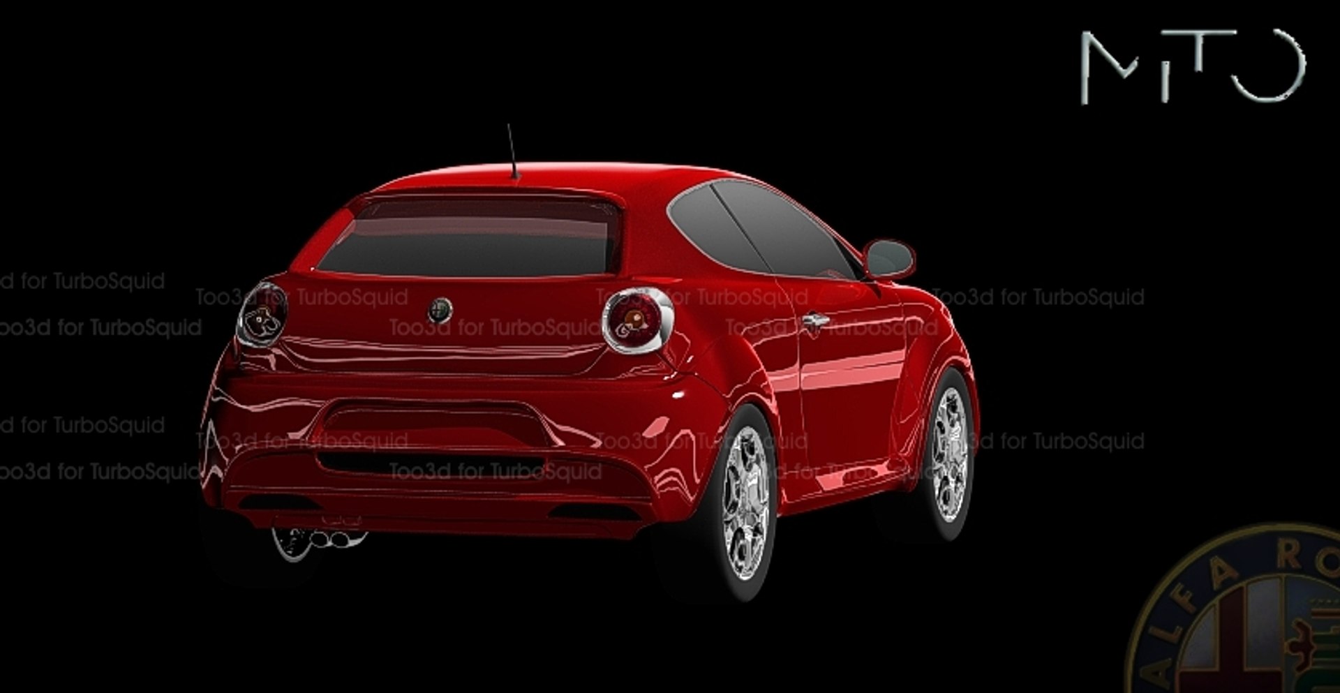 3d Alfa Romeo Mito