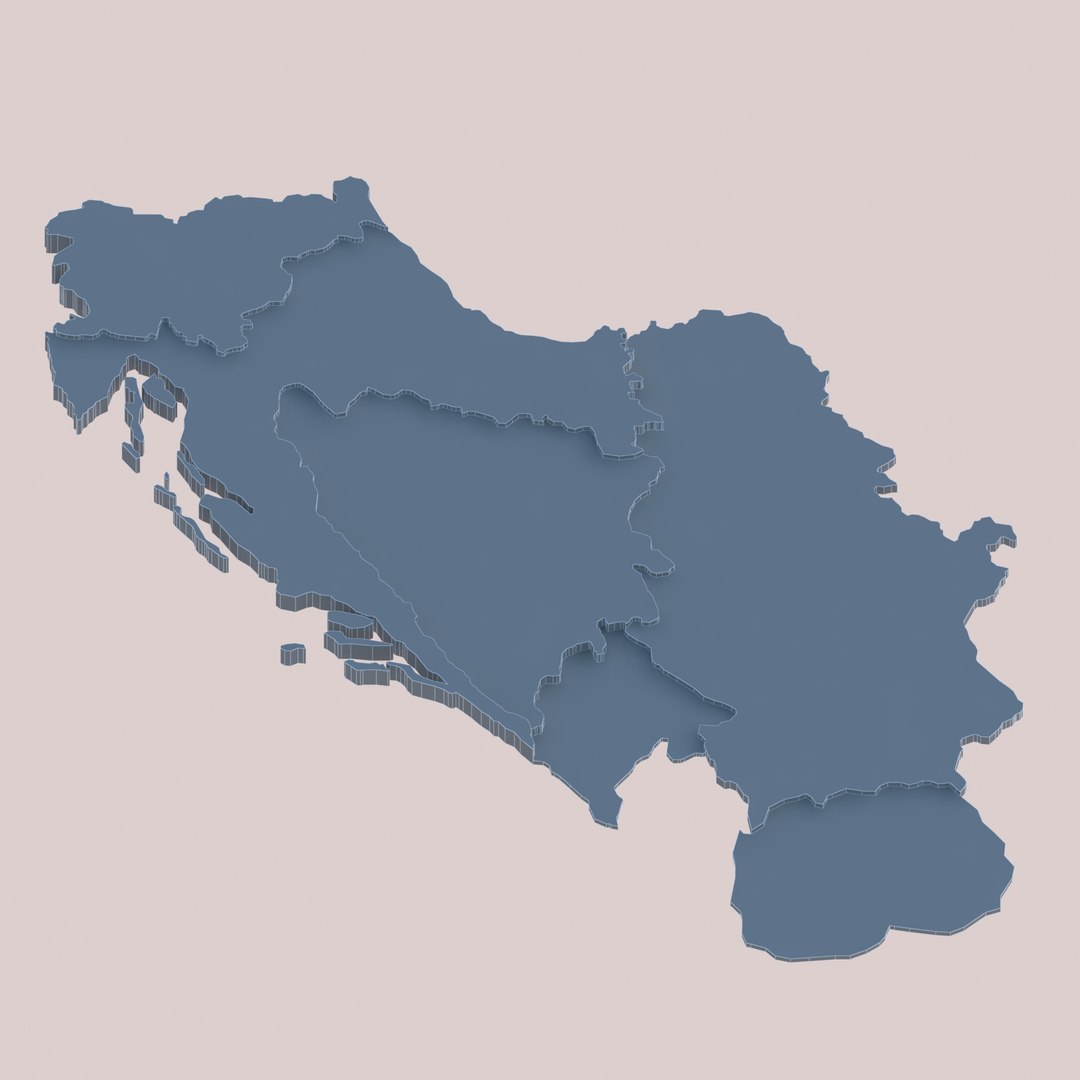 socialist yugoslavia 3d model