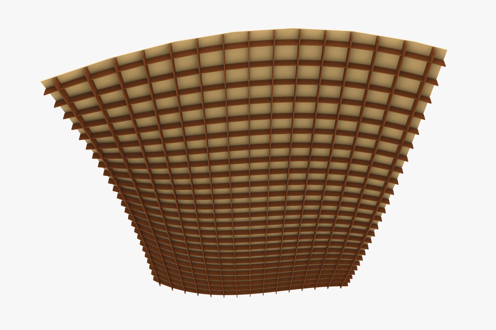 Wooden Waffle Wavy Structures 3D Model - TurboSquid 1964912