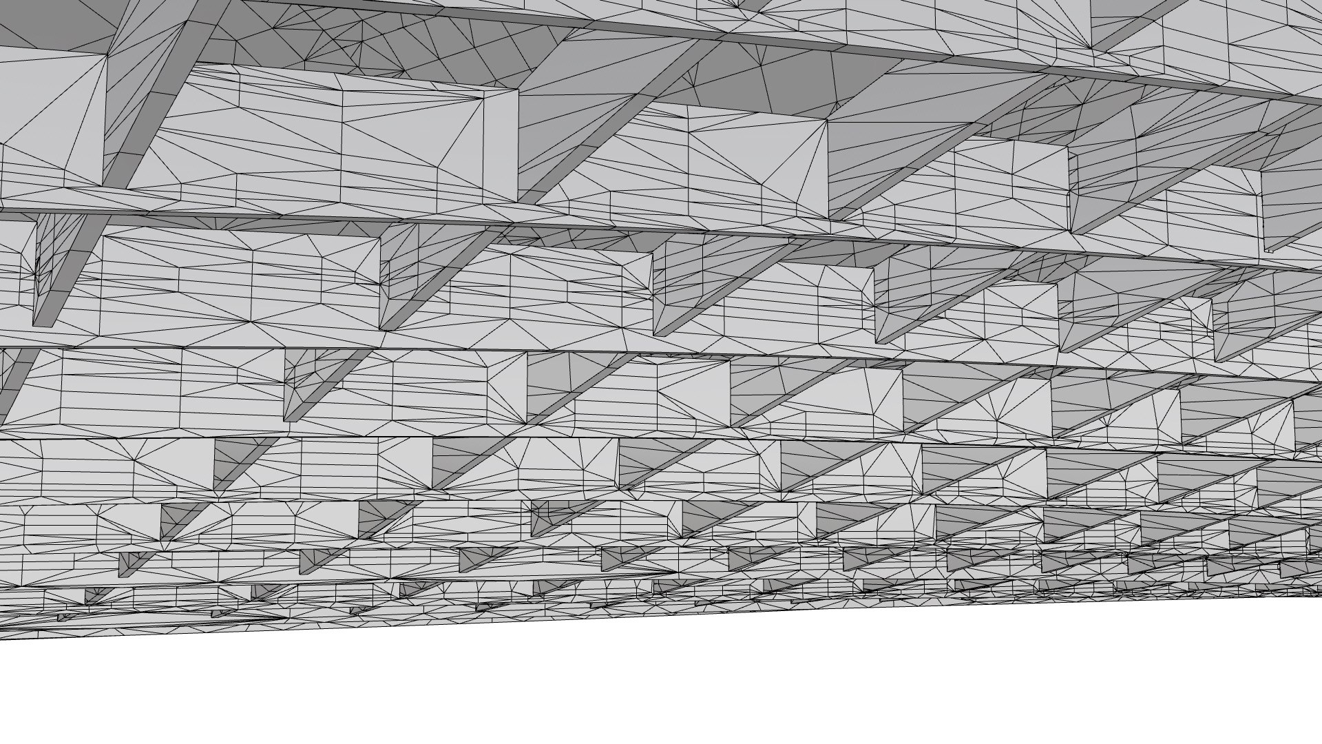 Wooden Waffle Wavy Structures 3D Model - TurboSquid 1964912