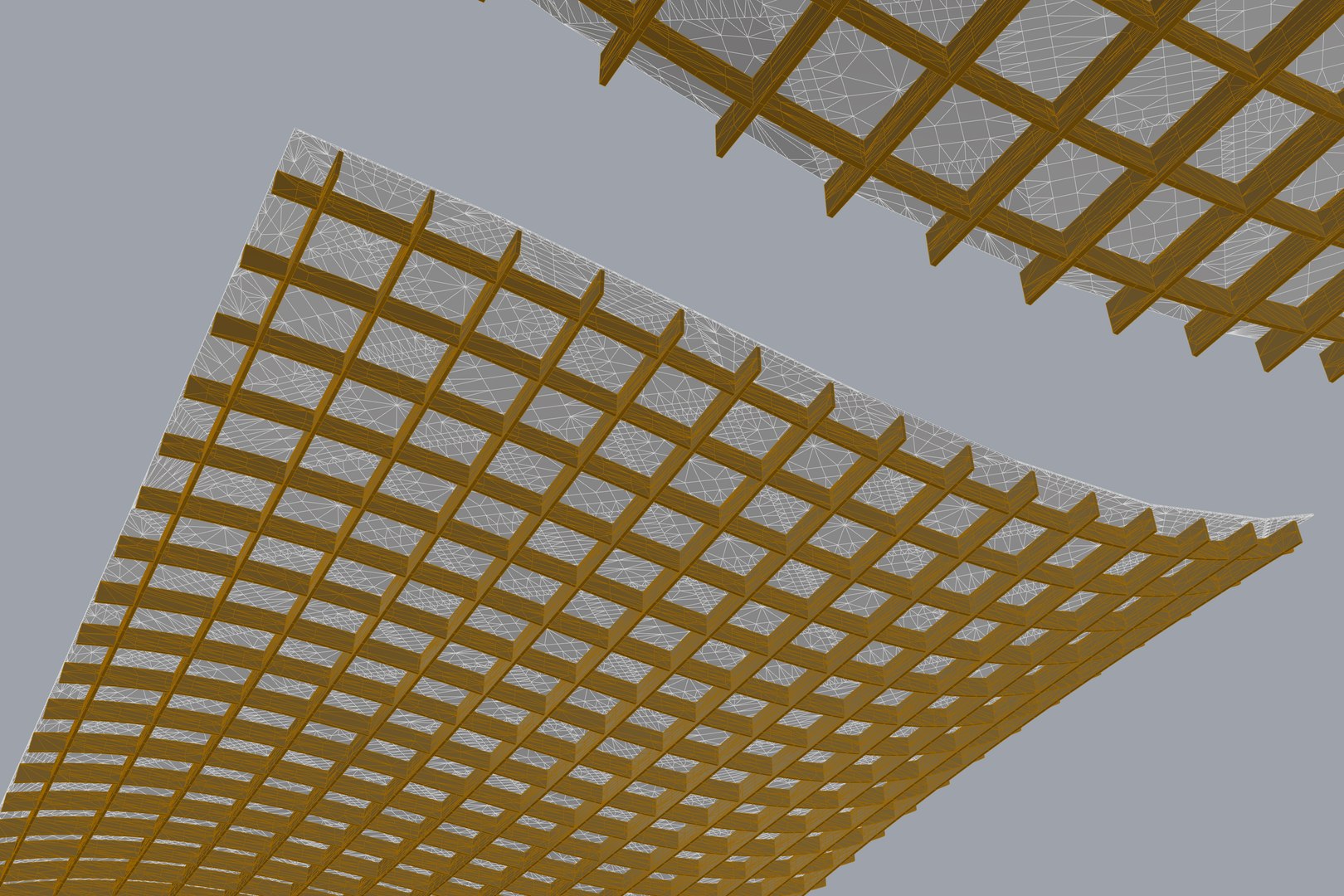 Wooden Waffle Wavy Structures 3D Model - TurboSquid 1964912