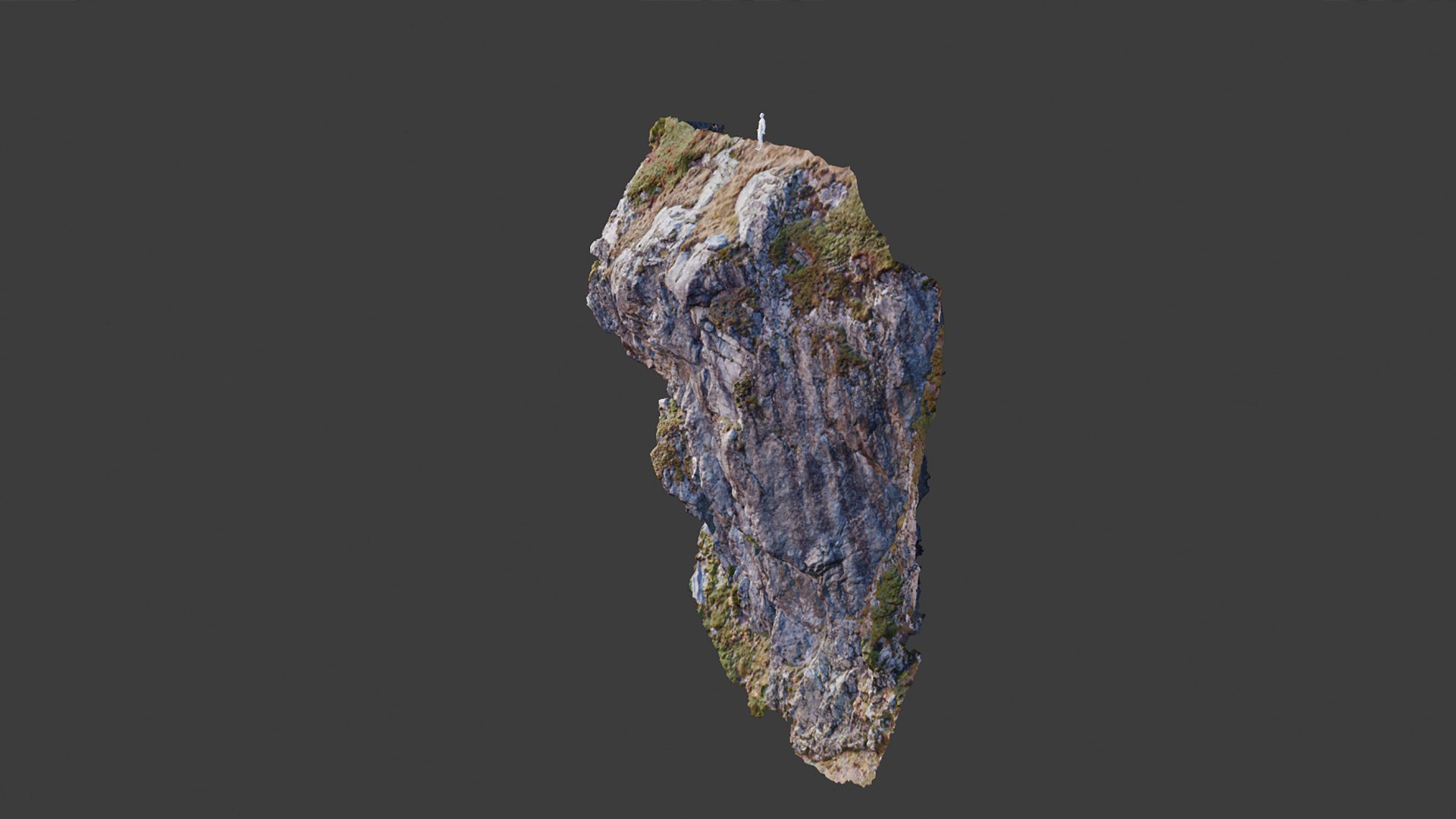 3D Mountain Huge Cliff Boulder Alps Scan PBR - TurboSquid 1847238