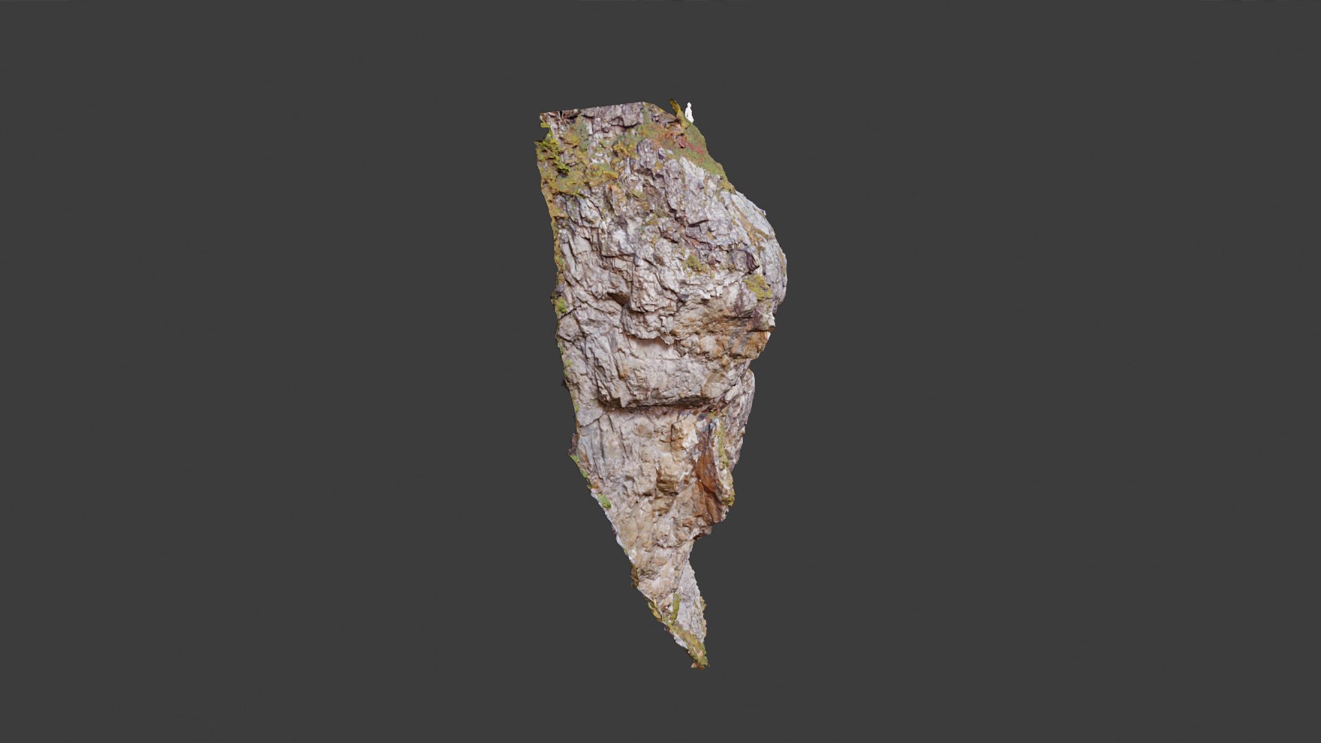 3D Mountain Huge Cliff Boulder Alps Scan PBR - TurboSquid 1847238