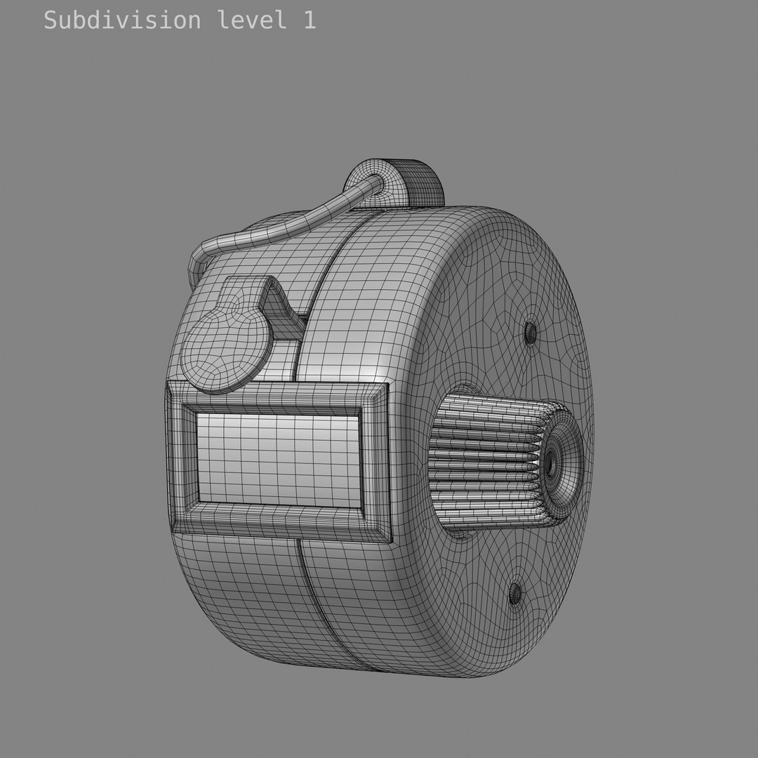 3d model hand tally counter