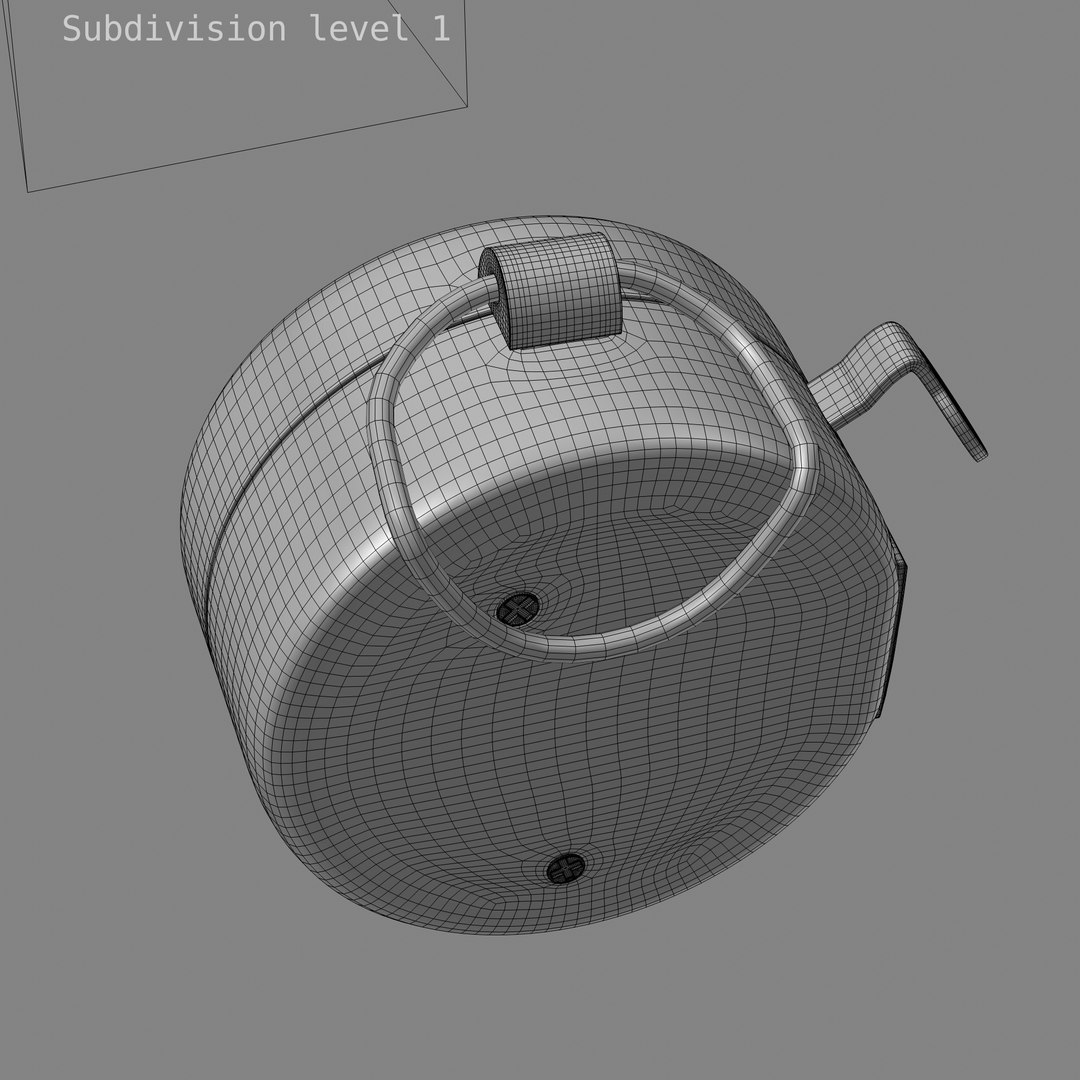 3d model hand tally counter