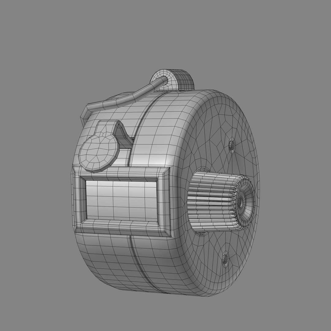 3d model hand tally counter