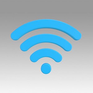 3D wifi wi fi model - TurboSquid 1369262