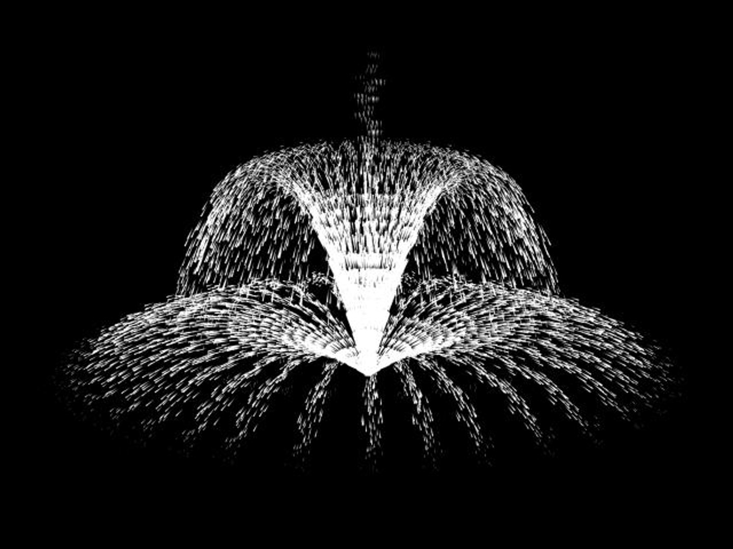 Water Fountain Spray Pattern 3d Model